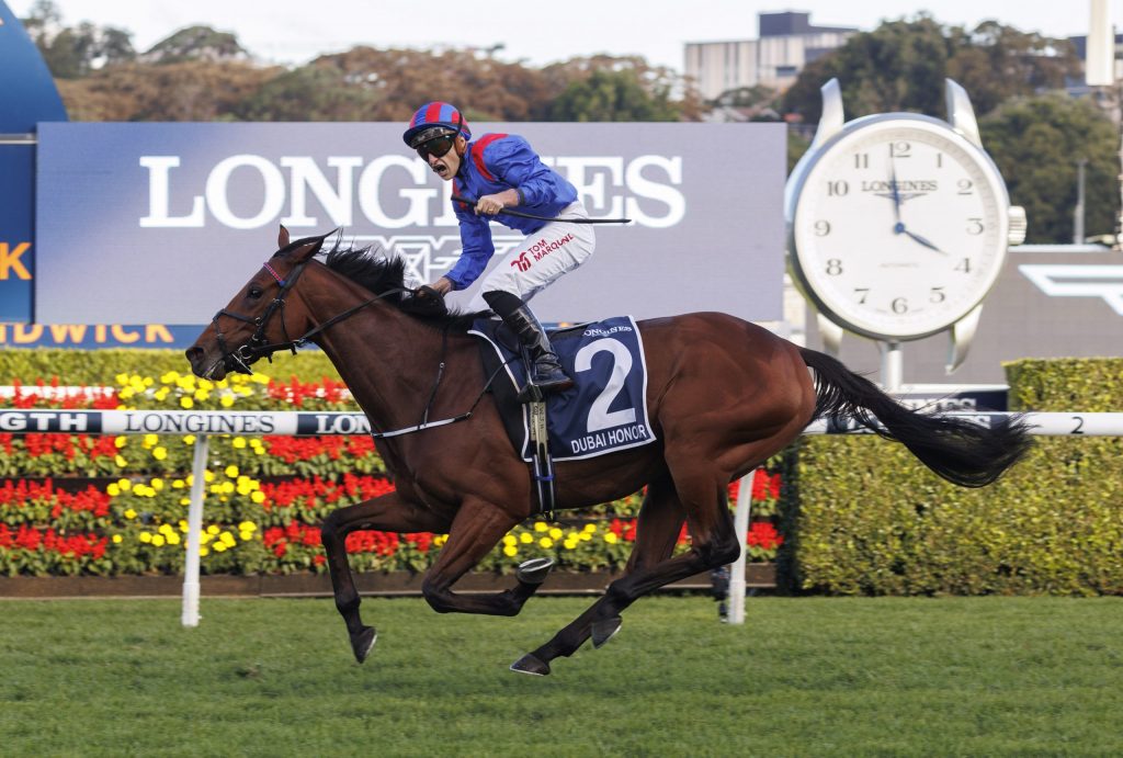 Dubai Honour shines in Queen Elizabeth Stakes romp - ANZ Bloodstock News