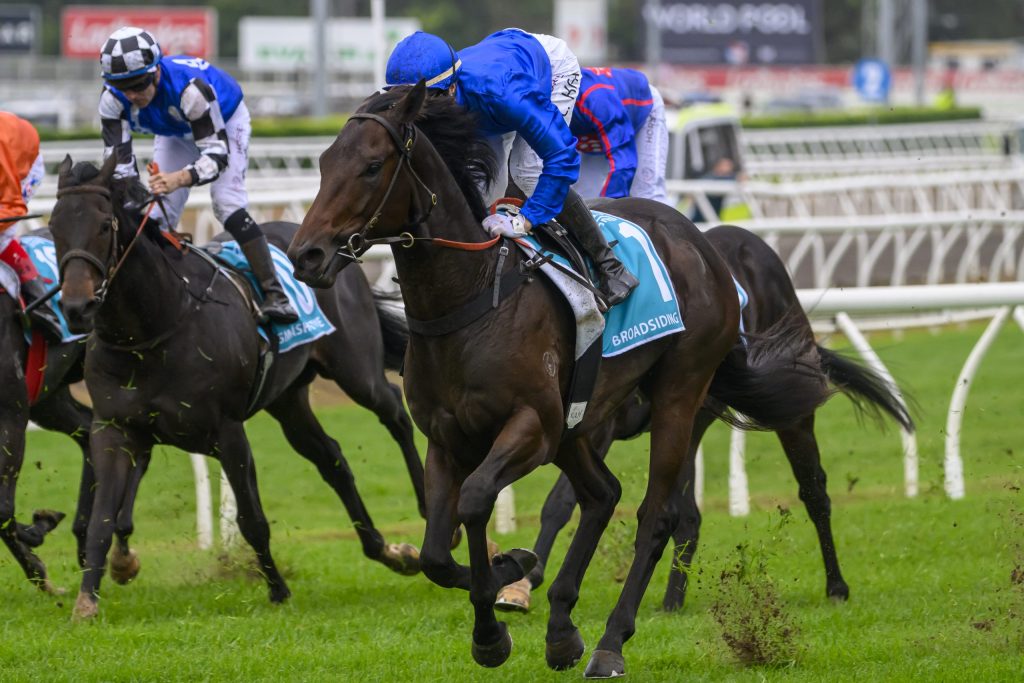 JJ Atkins next for classy Broadsiding - ANZ Bloodstock News